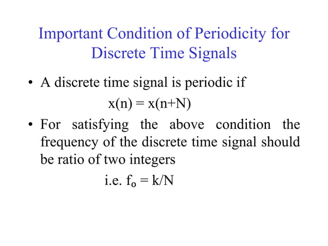 Classification of-signals-systems-ppt | PPT | Physics | Science