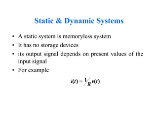 Classification of-signals-systems-ppt | PPT