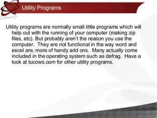 Classification Of Software | PPT