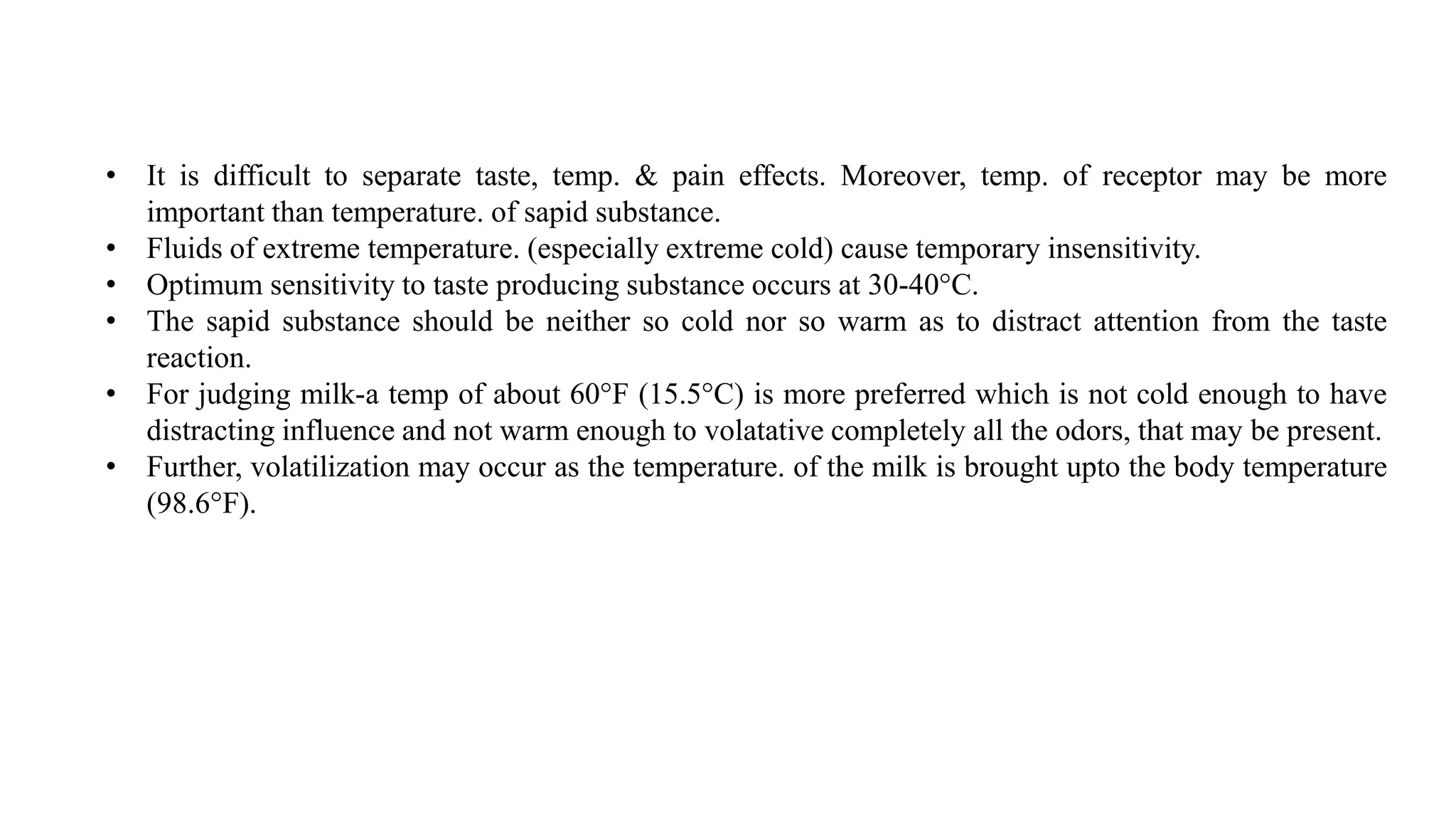 Classification-of-tastes-and-odours-threshold-value.-Factors-affecting ...