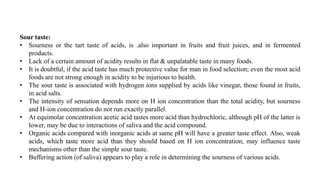 Classification-of-tastes-and-odours-threshold-value.-Factors-affecting ...