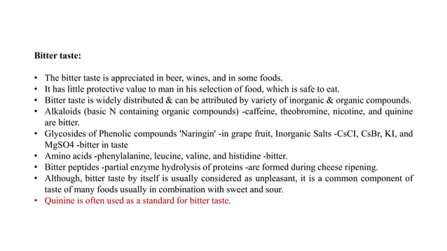 Classification-of-tastes-and-odours-threshold-value.-Factors-affecting ...