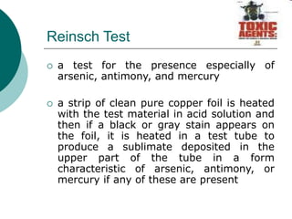 Classification-of-Toxic-Agents.ppt for toxicology | PPT