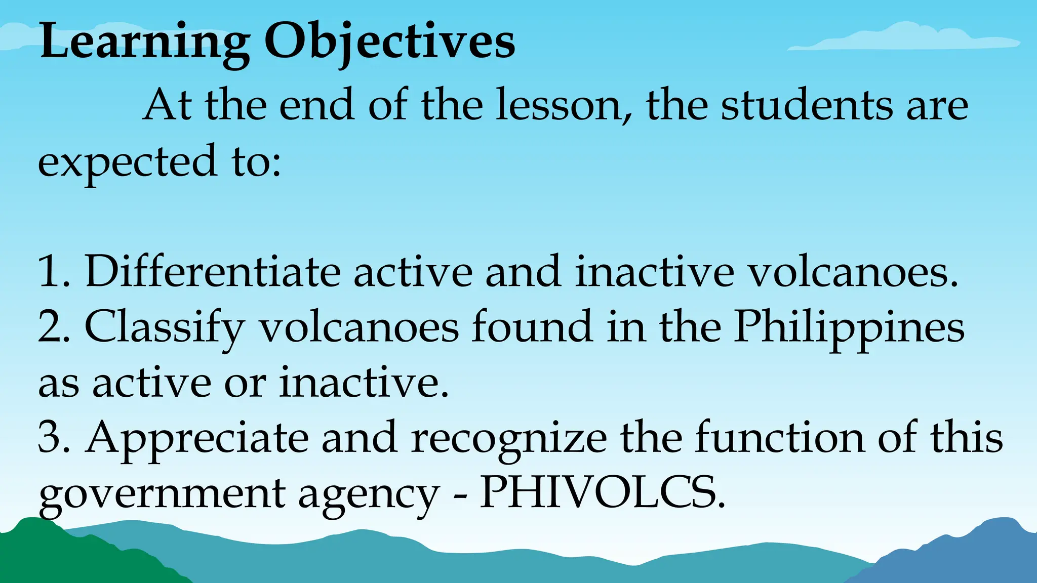 Classification-of-Volcano.pptx Deskripsyon tungkol sa Classification of ...