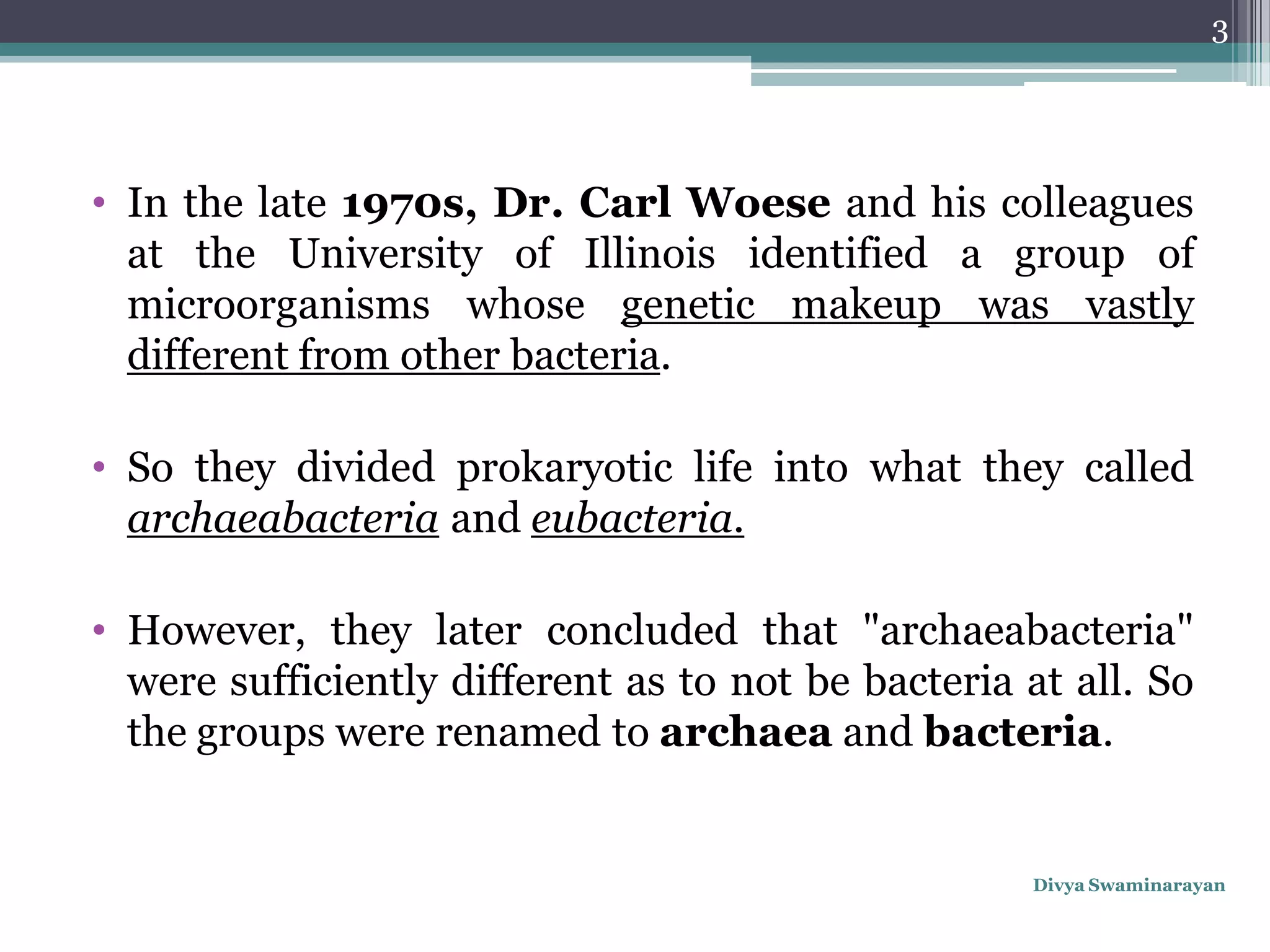 Classification three domain system | PDF