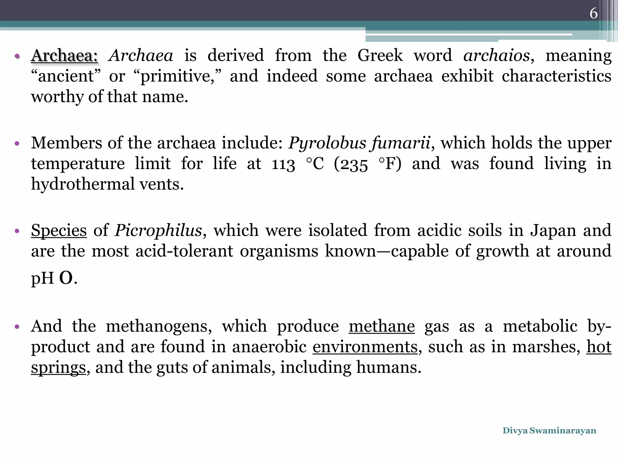 Classification three domain system | PDF