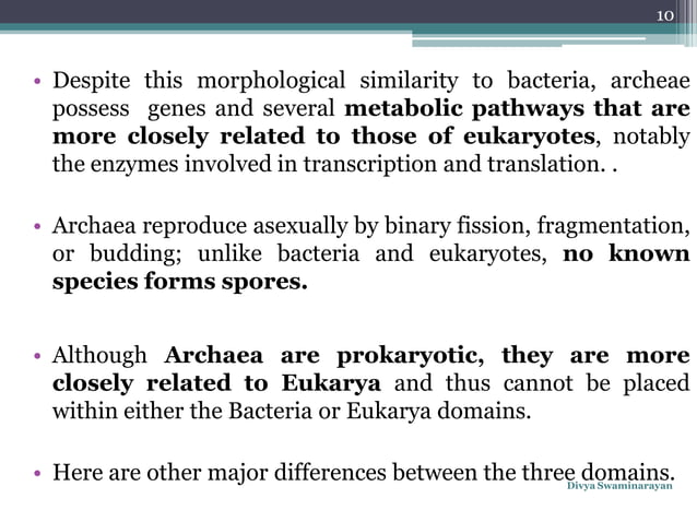 Classification three domain system | PDF