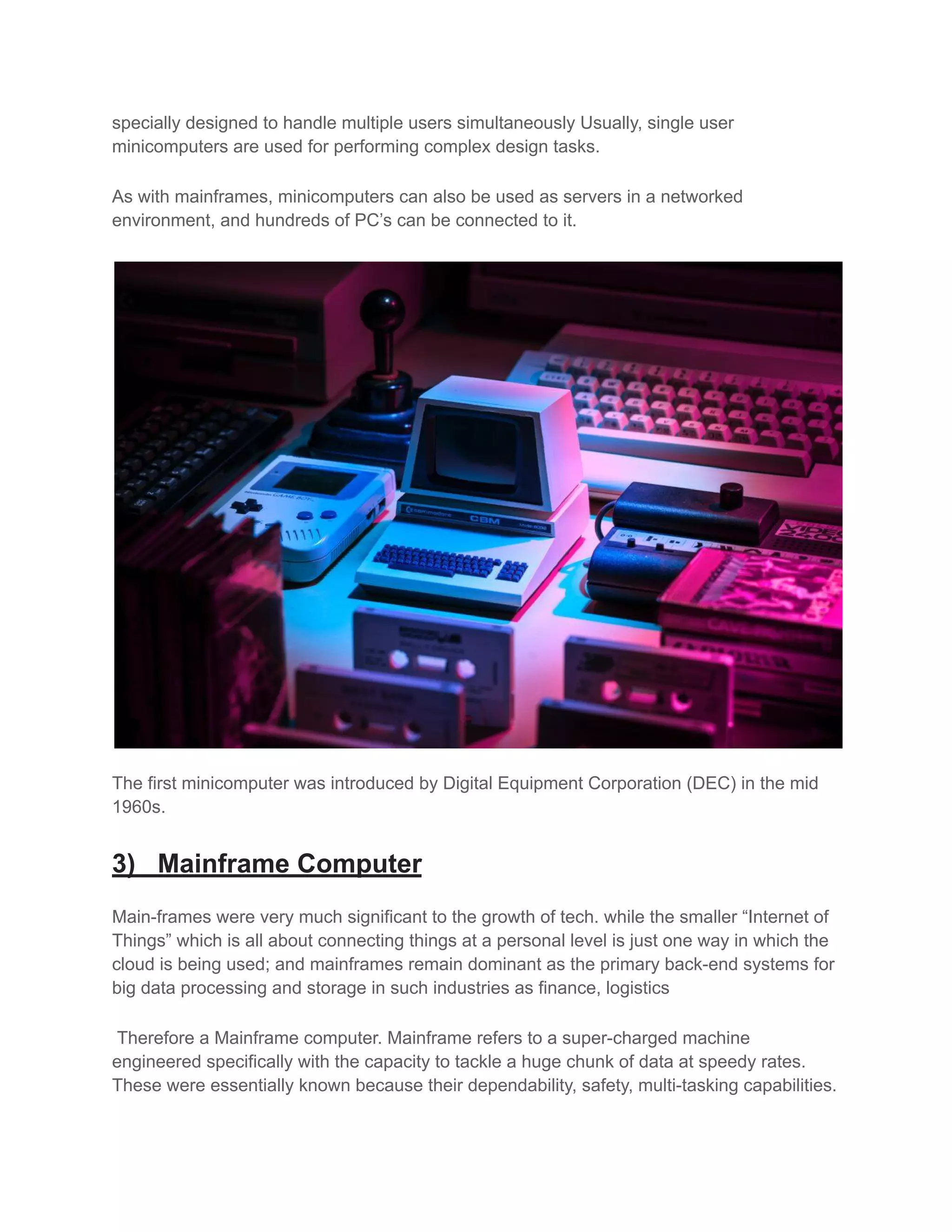 CLASSIFICATION 0F COMPUTERS.pdf | Laptops | Computing