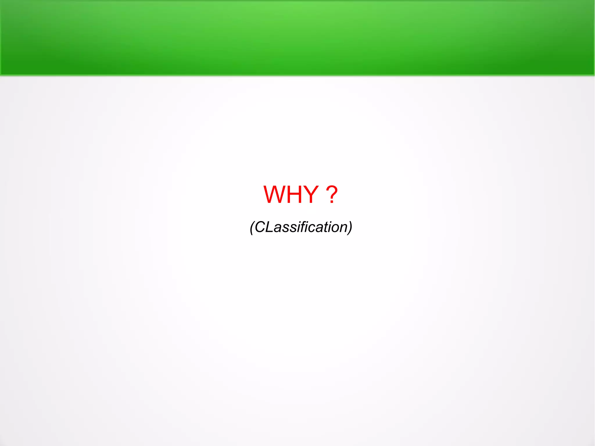 Classification 1st class | PPT