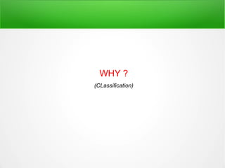 Classification 1st class | PPT