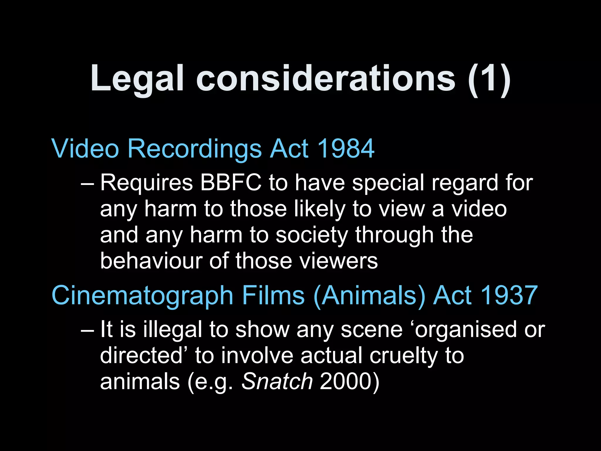 UK film classification 2010 | PPT