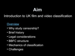 UK film classification 2010 | PPT