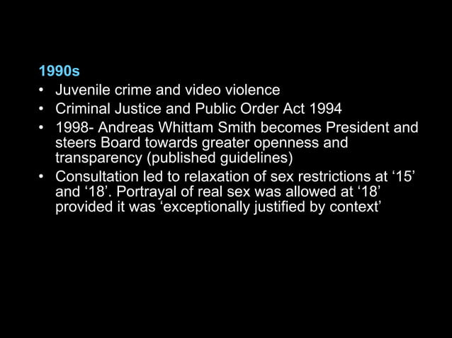 Uk Film Classification 2010 Ppt
