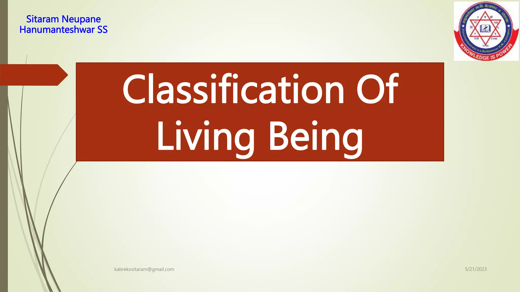 Classification 9 Pptx