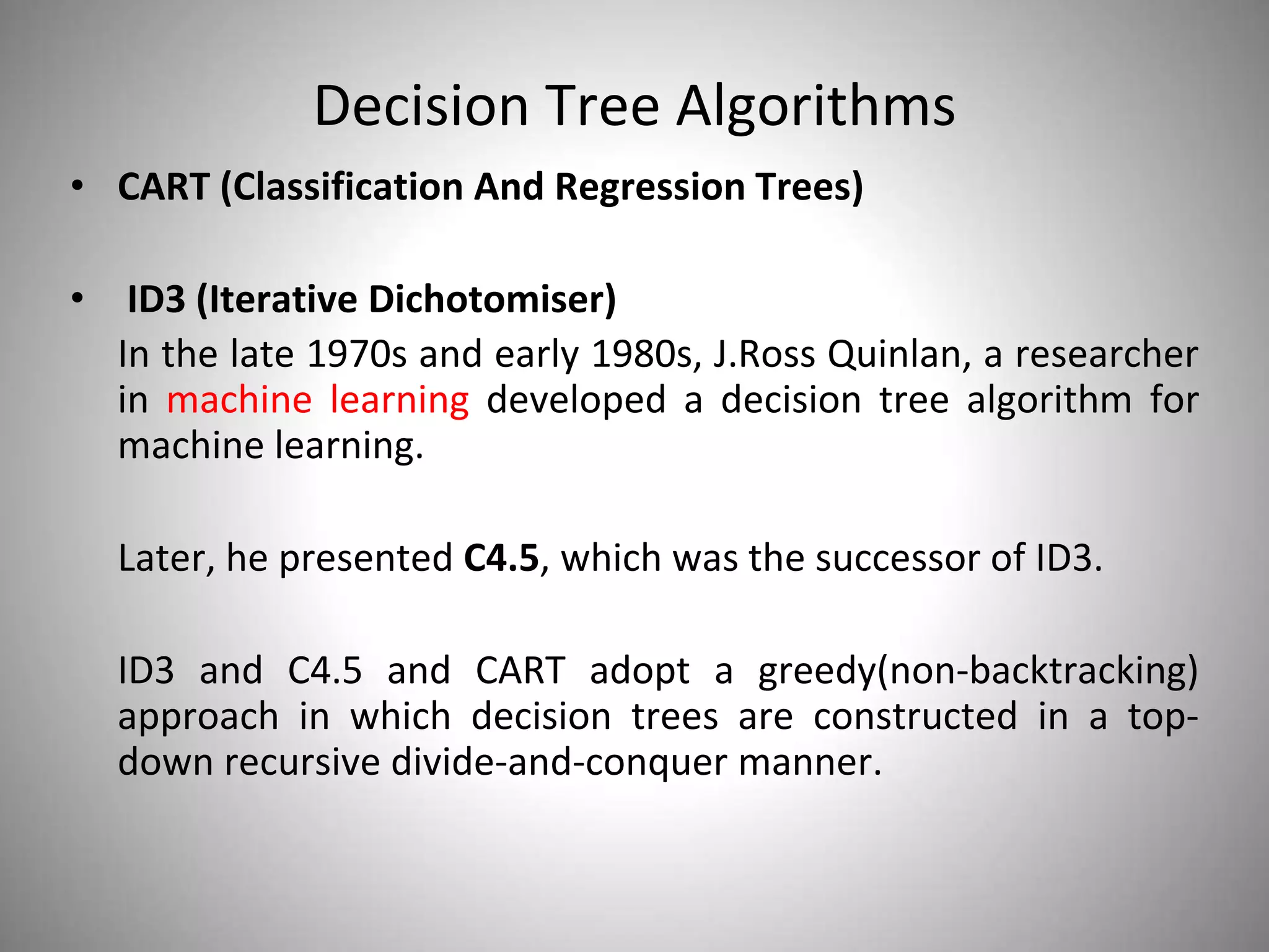 Classification Algorithms Ppt Gardening Home And Garden