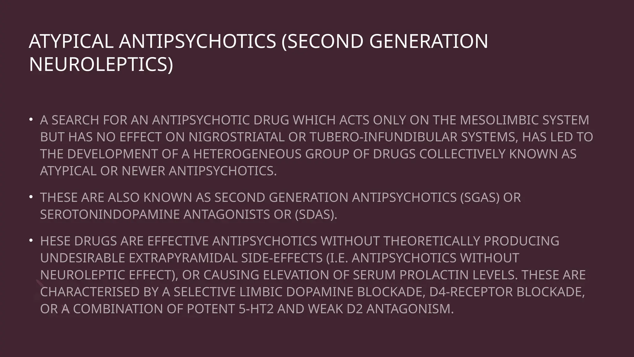 CLASSIFICATION AND ADVERSE EFFECTS OF ANTIPSYCHOTIC DRUGS (.pptx