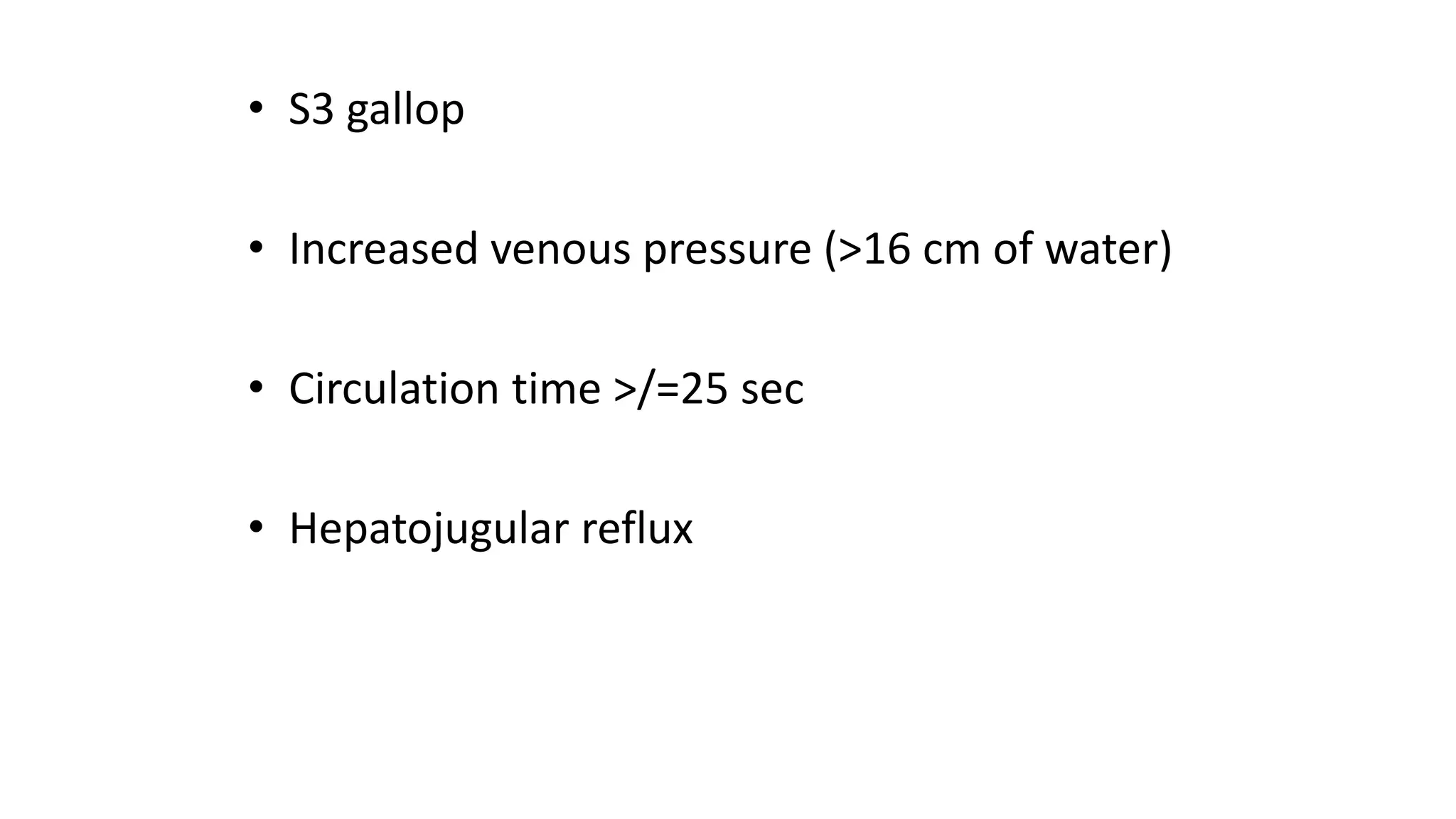 Classification and clinical features of congestive heart failure | PPTX