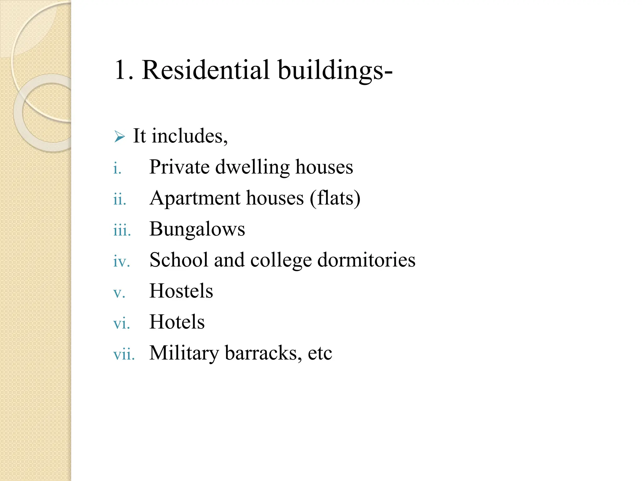 Classification and components of building.pptx