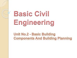 Classification and components of building.pptx