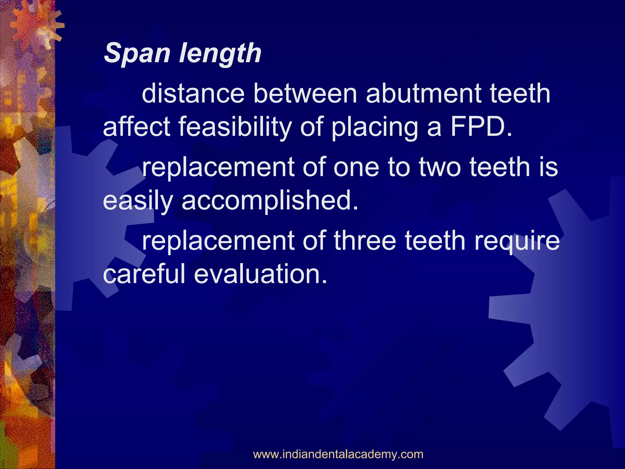 Classification and configuration for fpd/dental courses | PPT