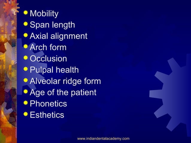 Classification and configuration for fpd/dental courses | PPT