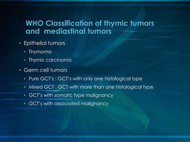 Classification and diagnostic approach to fnac of mediastinal | PPTX ...