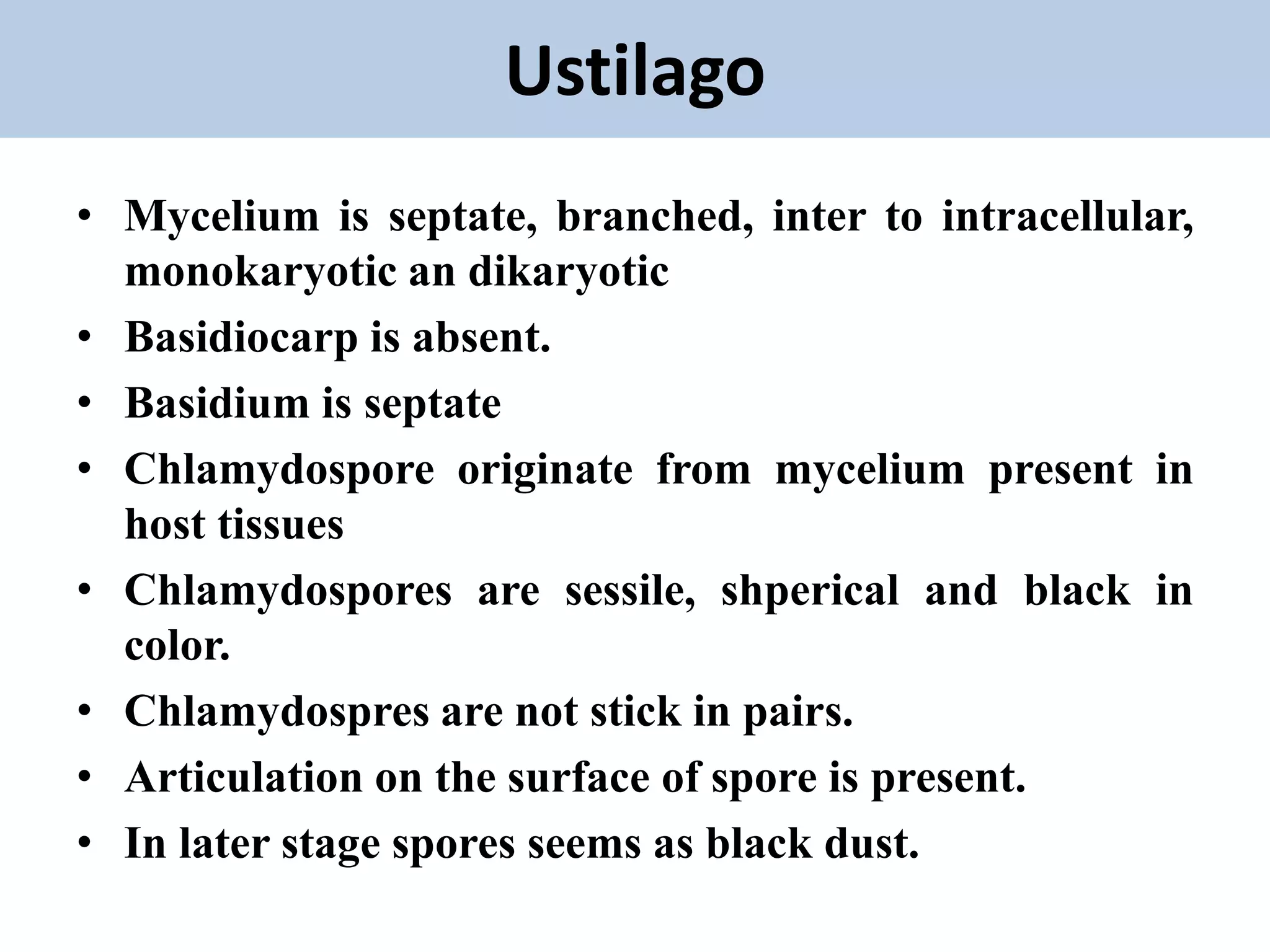 Classification and diagnostic charecterstics of main plant pathogenic ...
