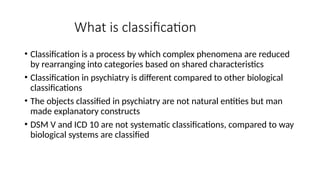 CLASSIFICATION AND DIAGNOSTIC CRITERIA OF MENTAL DISORDERS.pptx