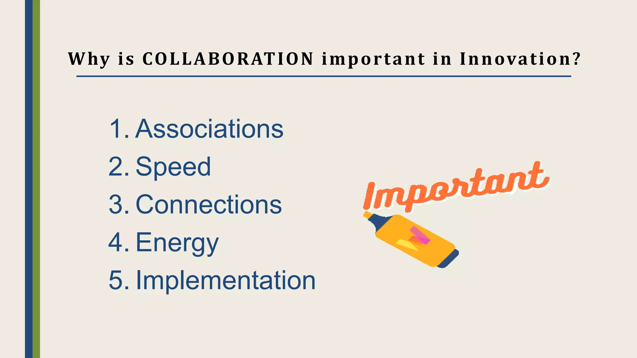 Classification and Elements of Innovation | PPTX