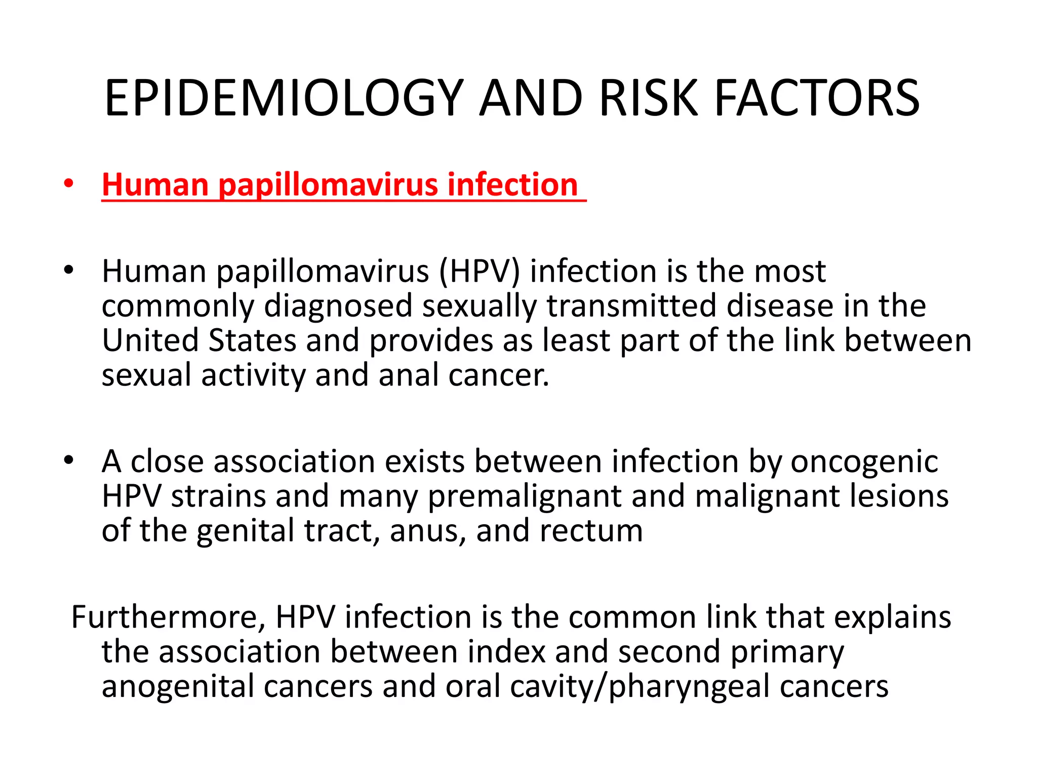 Classification and epidemiology of analcancer | PPTX