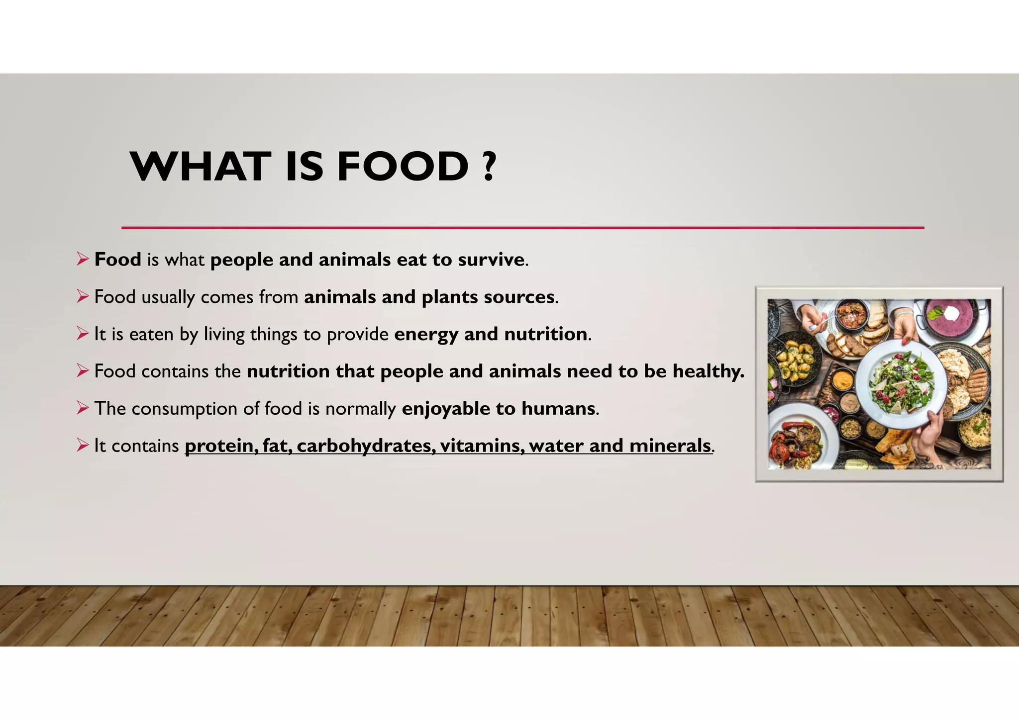 Classification and function of food (unit 2) | PDF