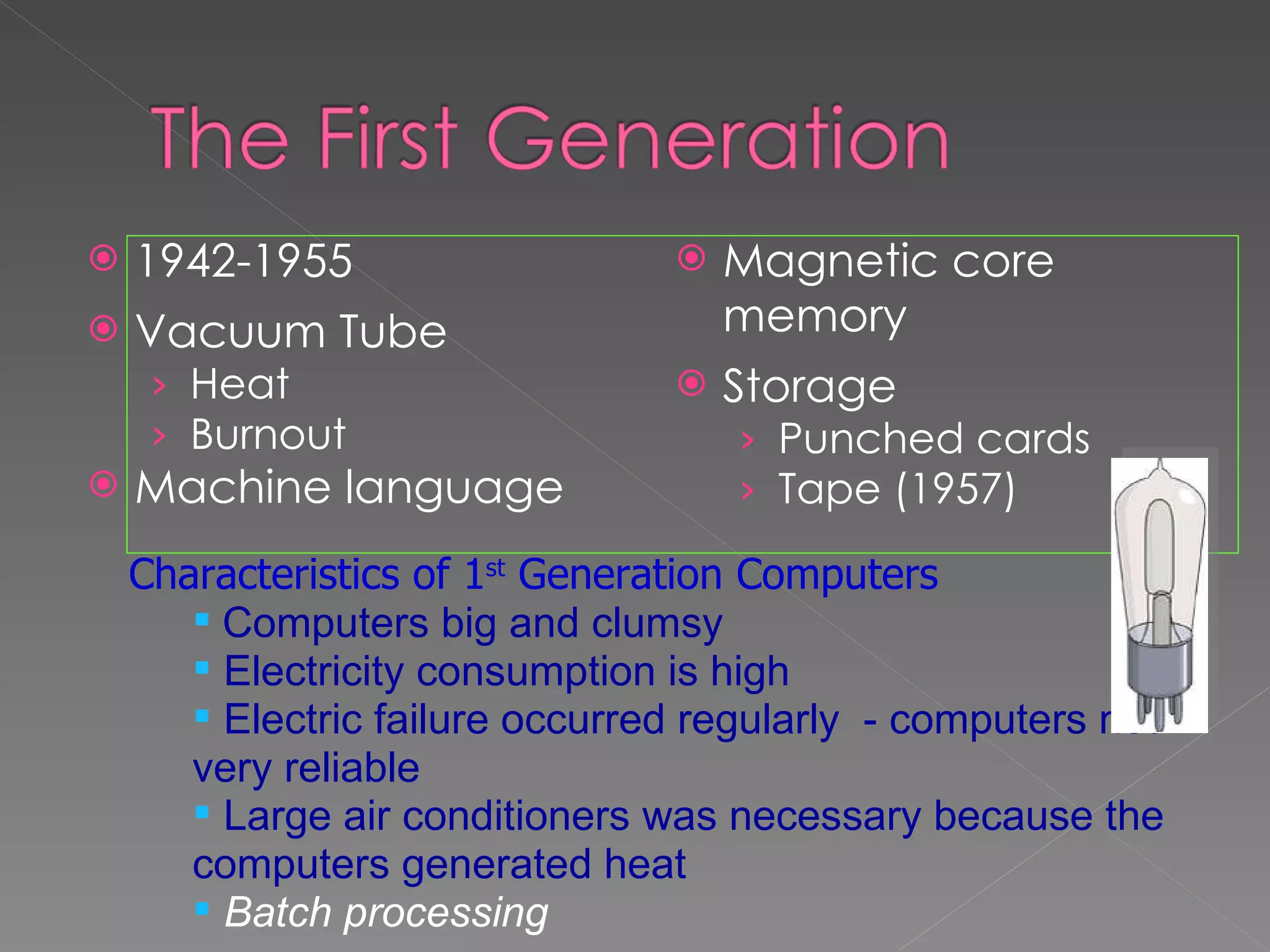 Classification and generations of computers | PPT | Computing | Technology & Computing