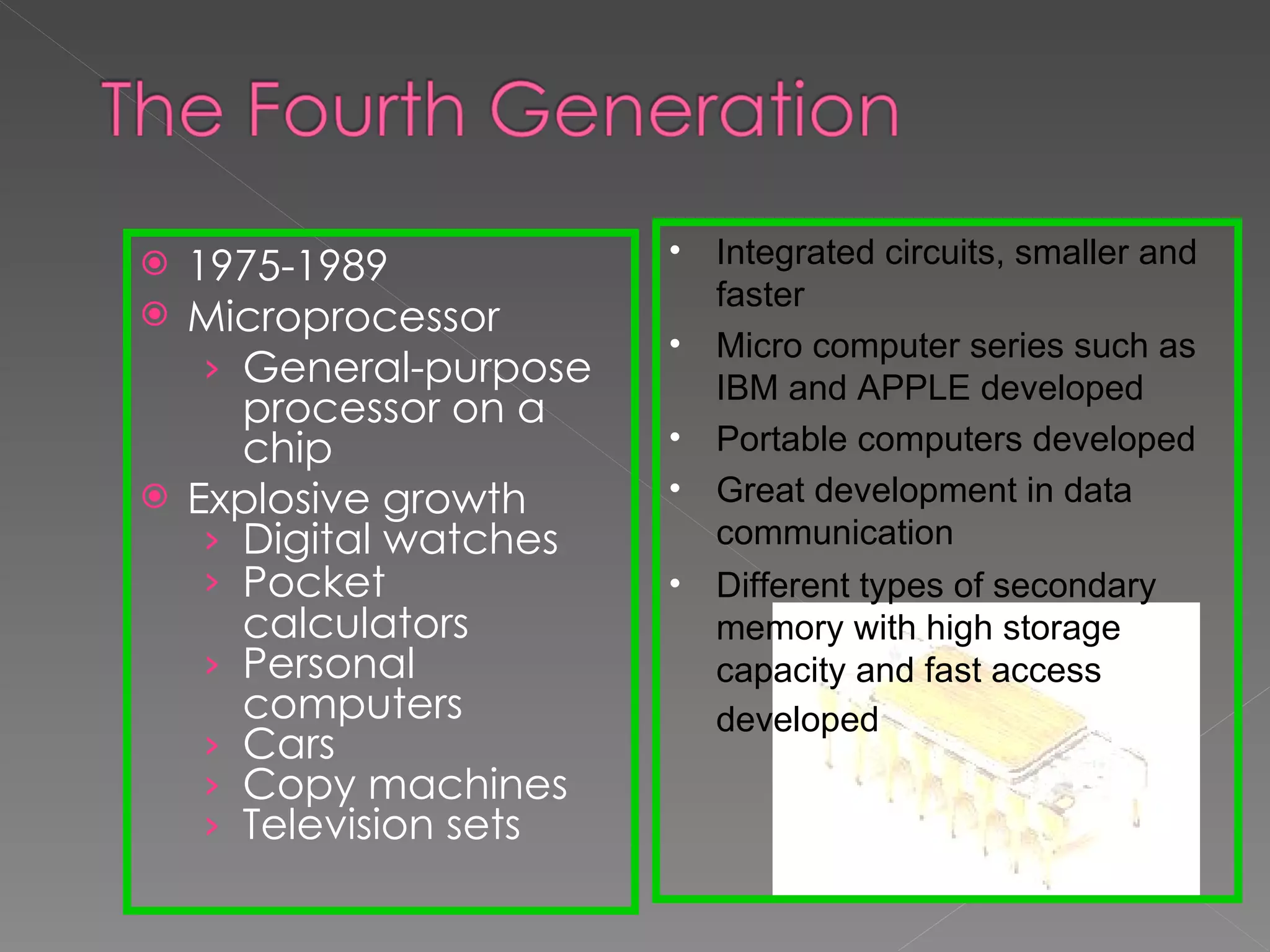 Classification and generations of computers | PPT | Computing | Technology & Computing