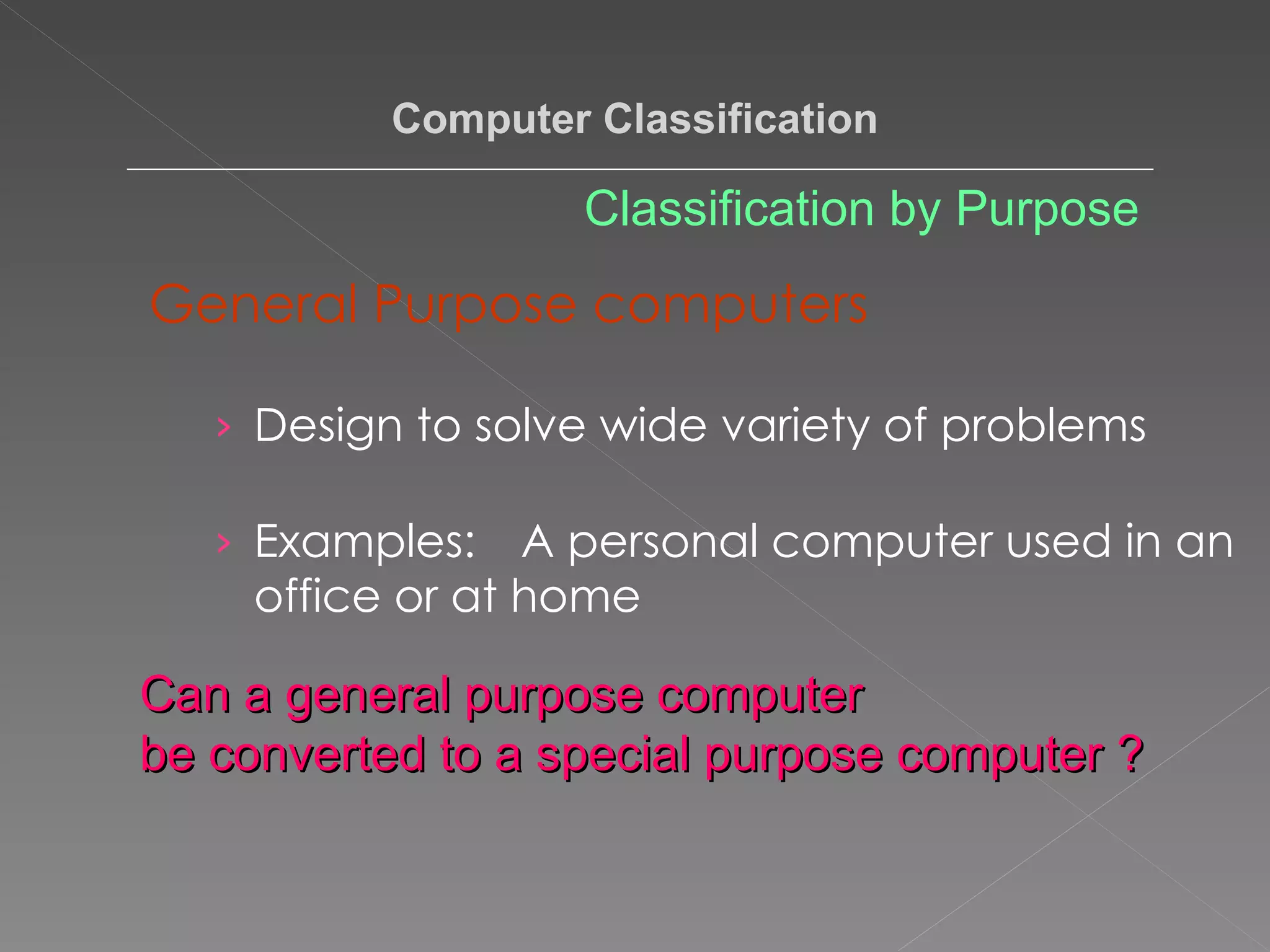 Classification And Generations Of Computers Ppt Computing