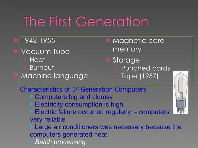 Classification And Generations Of Computers Ppt Computing