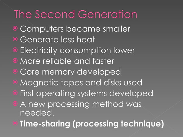 Classification And Generations Of Computers Ppt Computing