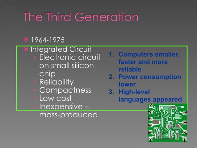 Classification And Generations Of Computers Ppt Computing