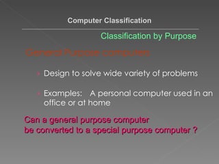 Classification and generations of computers | PPT | Computing ...