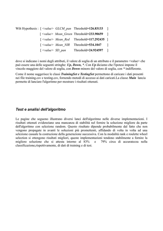 Classification and genetic algorithms | PDF