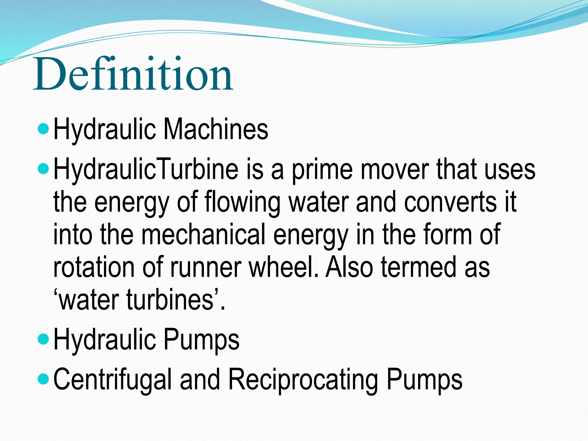 classification and Hydraulic turbines.ppt