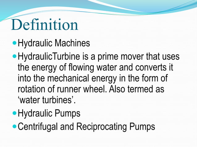classification and Hydraulic turbines.ppt