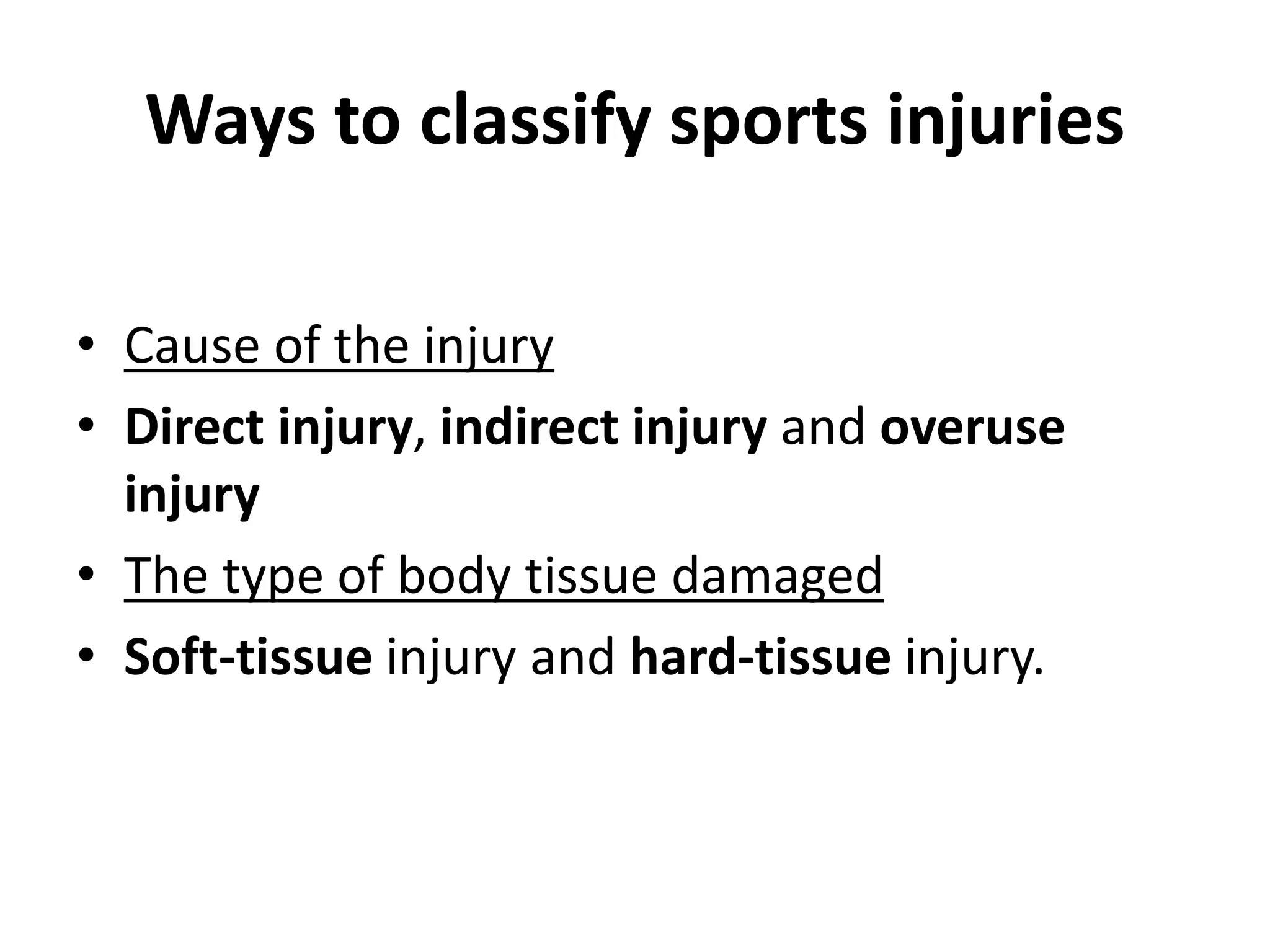 Classification and Management of Sports Injuries.pptx