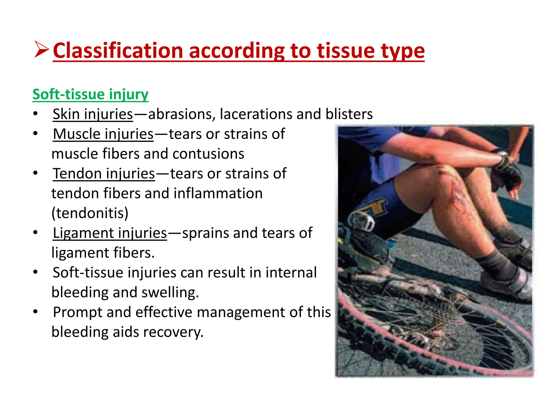Classification and Management of Sports Injuries.pptx