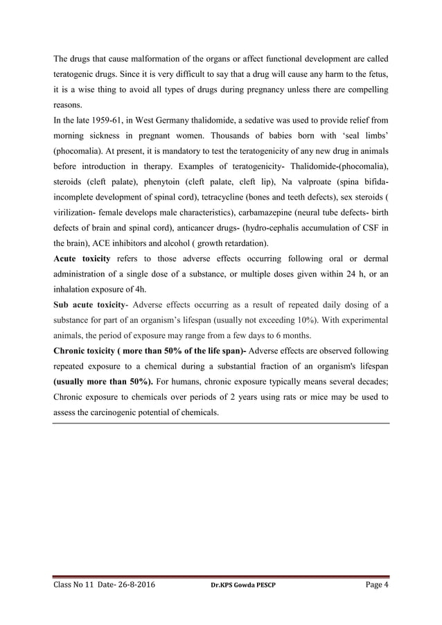 Classification and mechanism of action of adr. | PDF