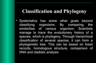 Classification and Nomenclature | PPT