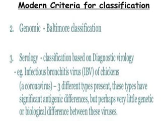 Classification and nomenclature of different groups of viruses | PPTX