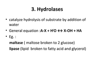 Classification of enzymes | PPT