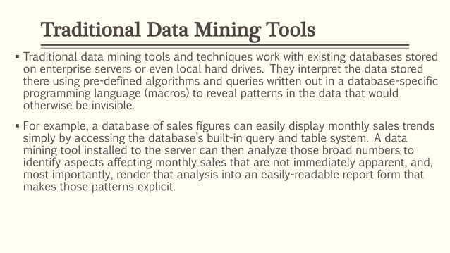Classification and prediction in data mining | PPTX | Databases | Computer Software and Applications