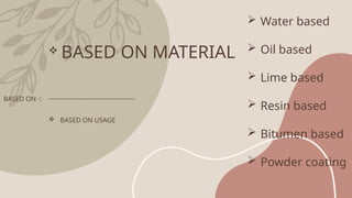 CLASSIFICATION AND PROPERTIES OF PAINTS.pptx