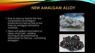 classification and reaction of dental amalgam diksha1.pptx | Chemistry ...